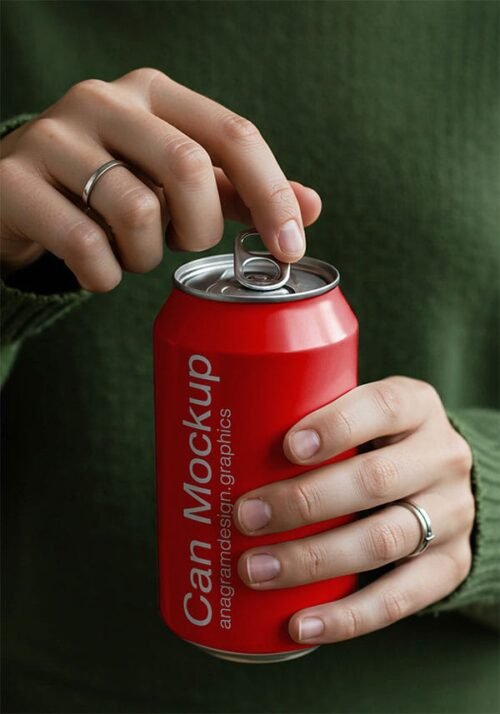 Coca Cola Can - Free Mockups - Free Download