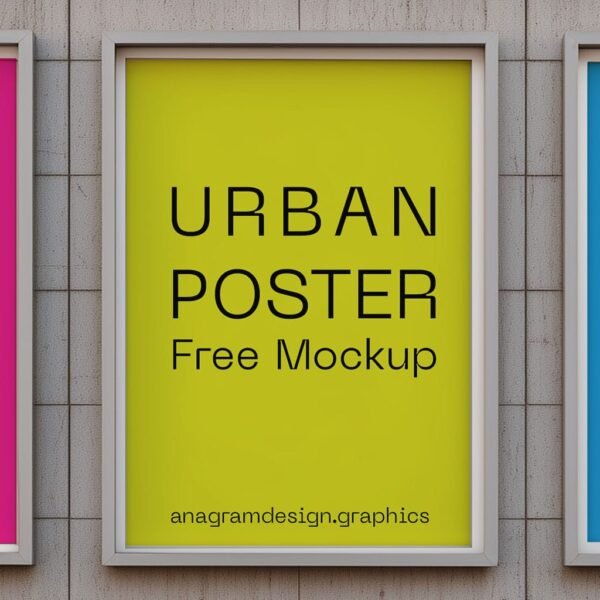 Download Free Mockup of Urban Posters Mockup - Photoshop File