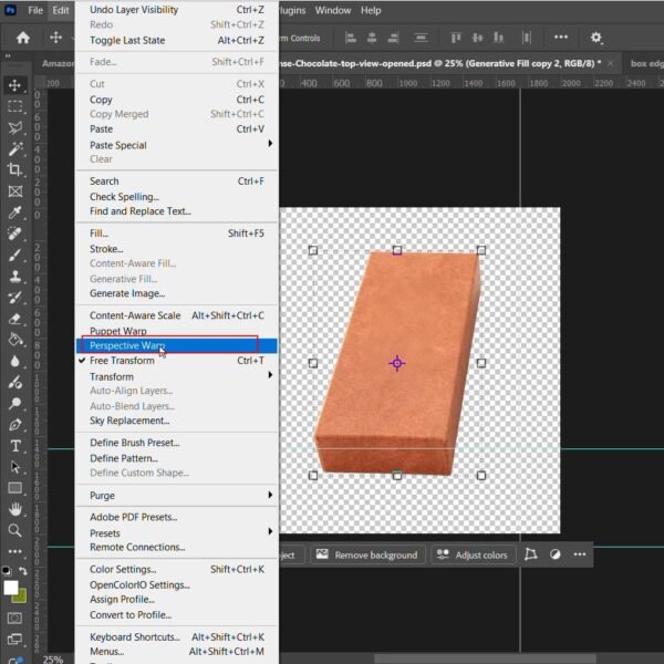 Tutorial: How to use perspective wrap tool on Photoshop - AnagramDesign